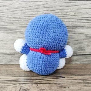Handmade | Toys | Handmade Amigurumi Crochet Doraemon Doll | Poshmark